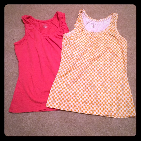 Merona | Tops | Set Of 2 Merona Tanks Size M | Poshmark